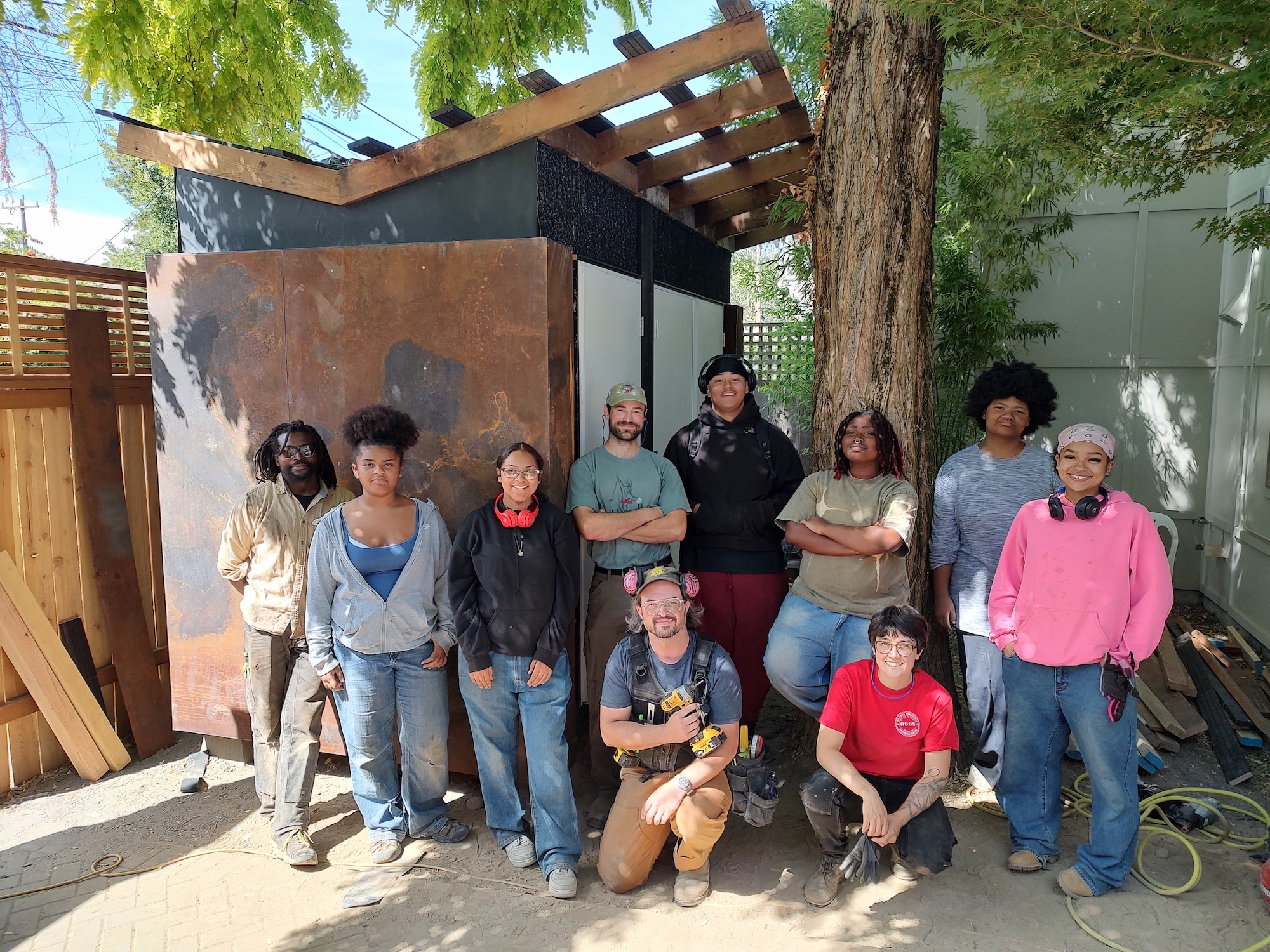 Mini Mart City Park Garden Shed Build – Sawhorse Revolution